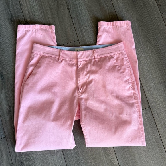 J. Crew | Pants & Jumpsuits | J Crew Slim Boyfriend Chino Pants Pink 26 ...